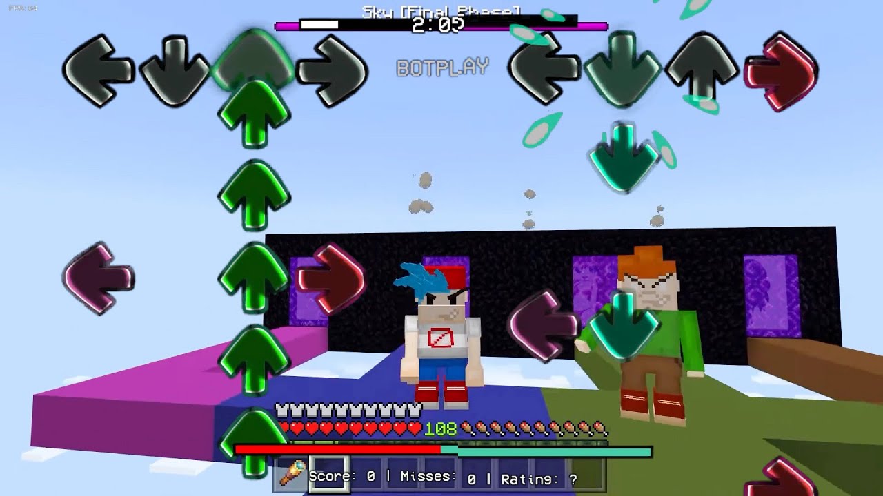 FNF Ready or Not Be Like In Minecraft - Boyfriend vs Pico - Minecraft ...