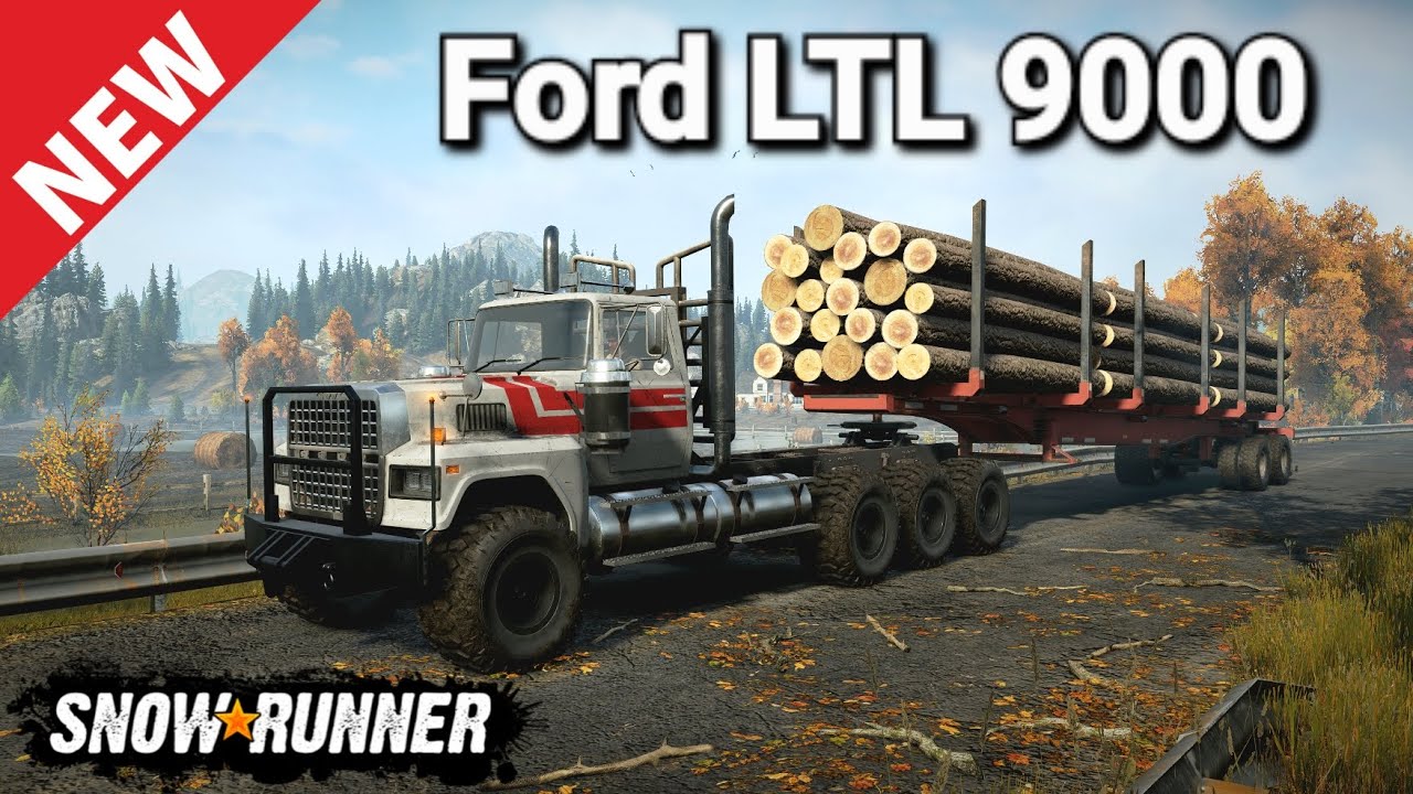 New Truck Ford LTL 9000 In SnowRunner Season 9 @TIKUS19 - YouTube