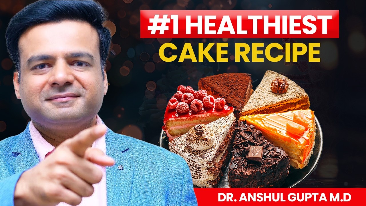 #1 Healthiest Cake Recipe - How To Make Healthy Cake? - YouTube