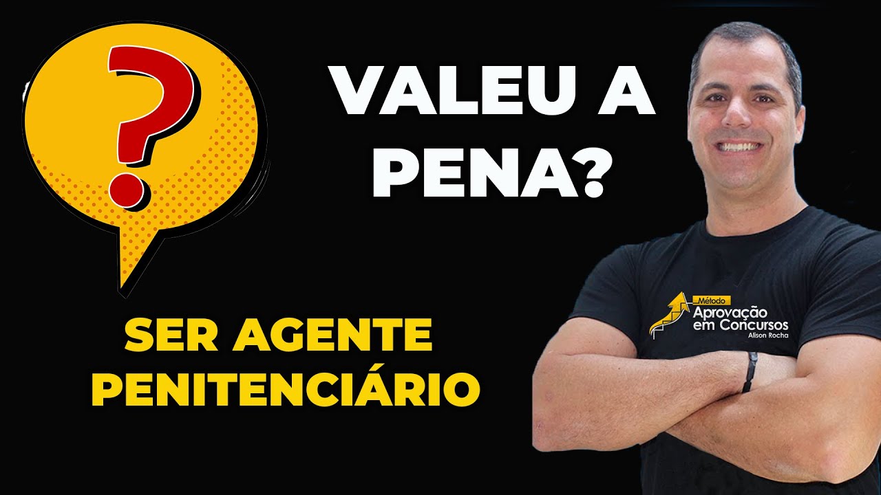Vale a pena ser agente penitenciário federal? - YouTube