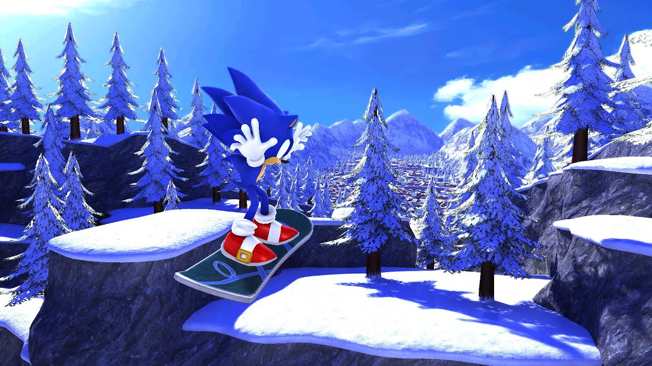 A New Original Snow Stage in Sonic Generations | Shivery Mountainsides ...