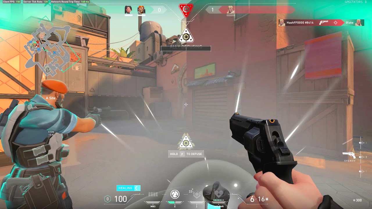 VALORANT - 200 ping highlights - YouTube