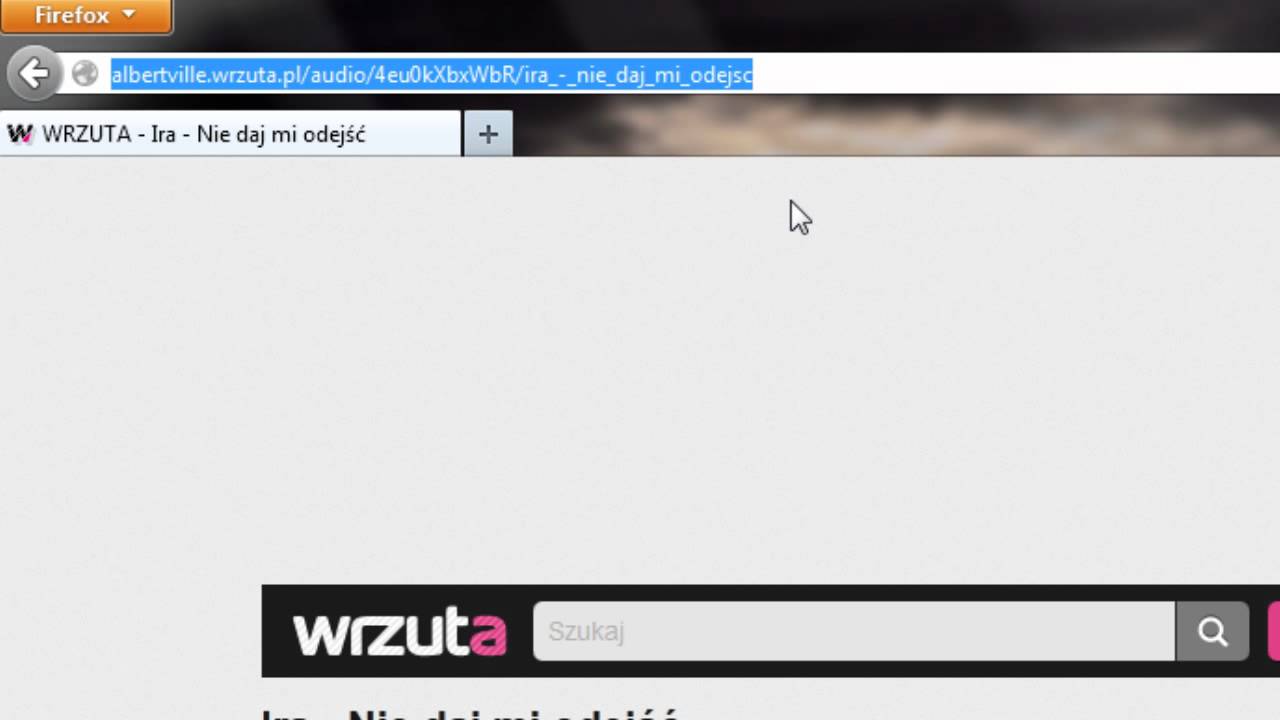 Jak pobierać muzykę z Wrzuta.pl? - YouTube