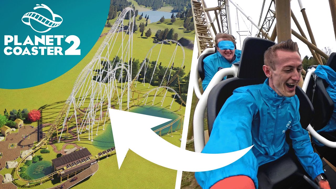 Recreating a real-life roller coaster from memory in Planet Coaster 2 ...