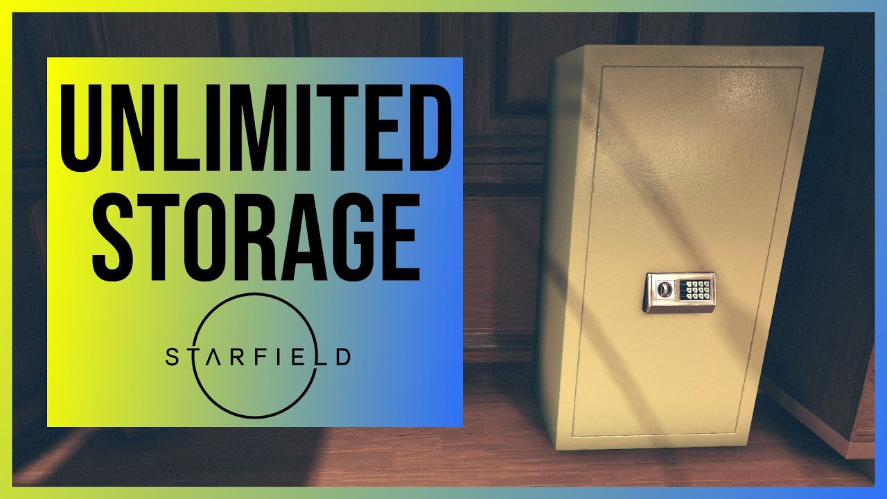 Starfield: Umlimited Storage Location | Infinite Item Dump solves your ...