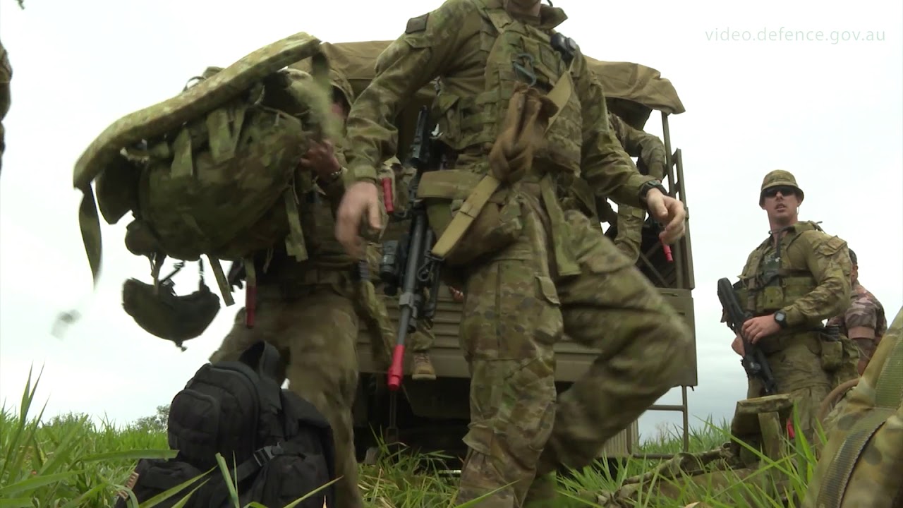 Australia Army breaks new ground in Tonga - YouTube