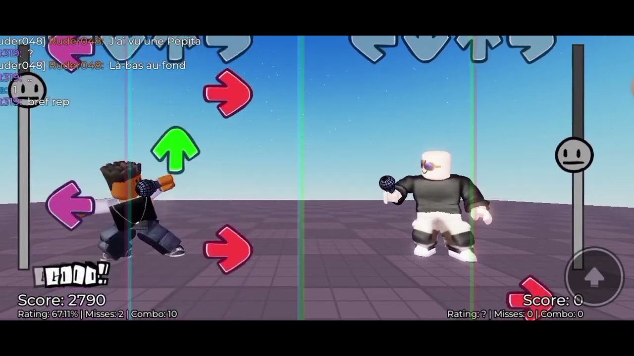 je me bat avec mon ami sur fnf - YouTube