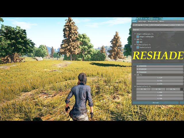 Playerunknown39s Battlegrounds Reshade Tutorial Settings