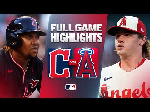 GUARDIANS vs. ANGELS: Official Full Game Highlights (August 24) | 2026 MLB Season