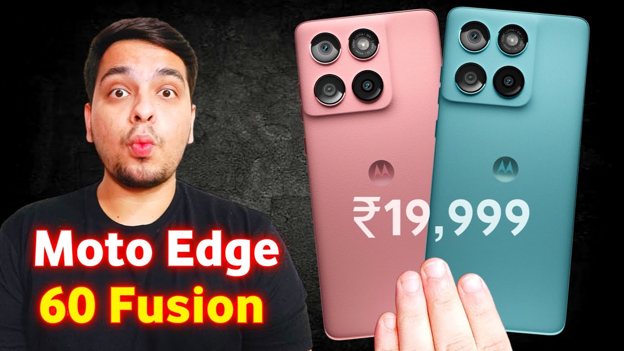 Moto Edge 60 Fusion India Launch Date | Moto Edge 60 Fusion Price in India & Full Specifications ...