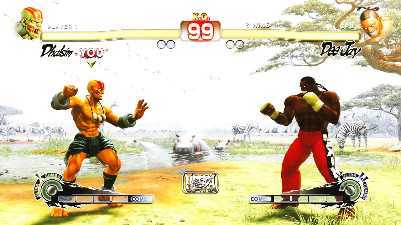 Dhalsim vs Dee Jay (Hardest) Ultra Street Fighter IV - YouTube