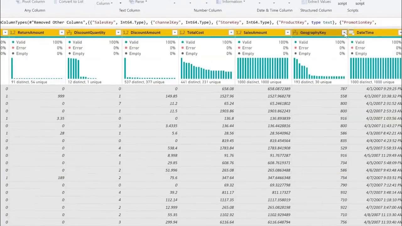 Reid Havens - Performance, Optimization, and Intelligent Error Handling in Power Query - YouTube