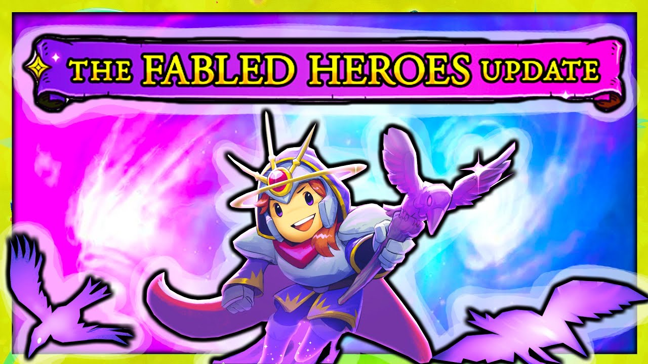 GIGANTIC NEW UPDATE! The Crow Staff Is Insane! | Rogue Legacy 2 - YouTube