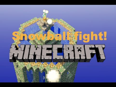 Minecraft SnowballFight! (Snowball PvP map) - YouTube