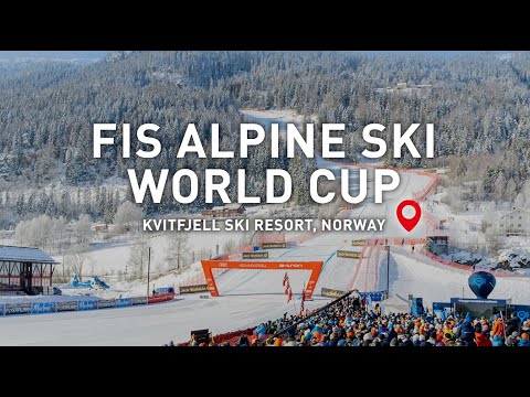 Kvitfjell: The alpine ski course built for the Olympics - YouTube