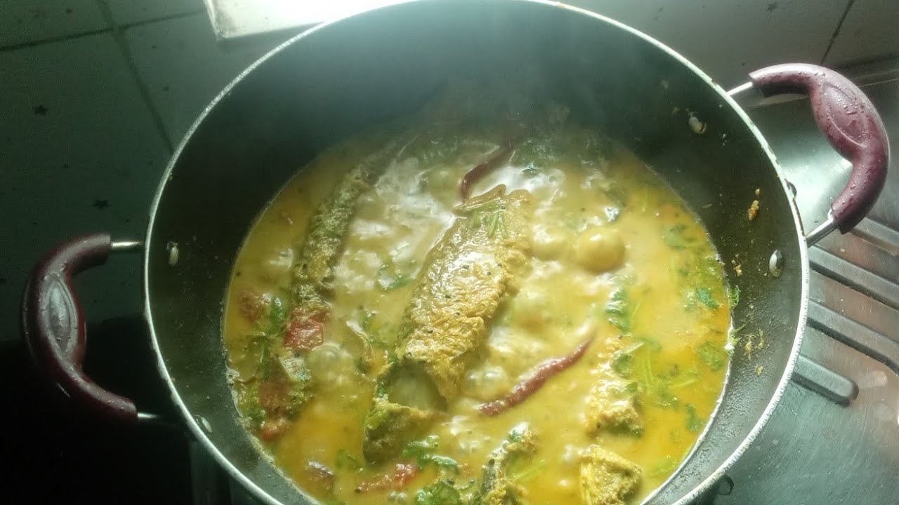 সরসে পোস্ত পারসে।। Bengali Fish curry.. Shorshe posto Parshe Recipe 😋🐟 ...
