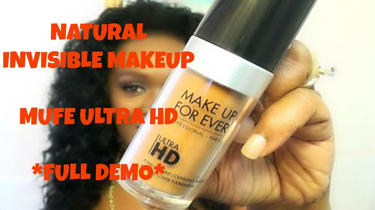 💖NATURAL INVISIBLE MAKEUP *MUFE ULTRA HD FOUNDATION FULL DEMO - YouTube