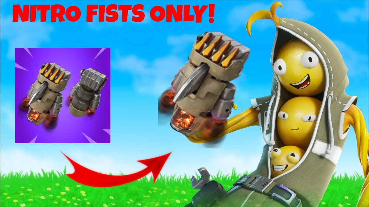 THE NITRO FIST ONLY CHALLENGE! (FORTNITE) - YouTube