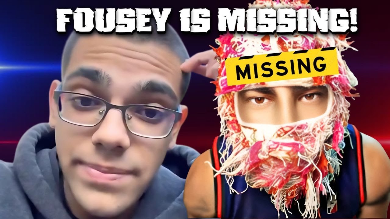 FOUSEY IS MISSING! #fousey #fouseytube #n3on - YouTube