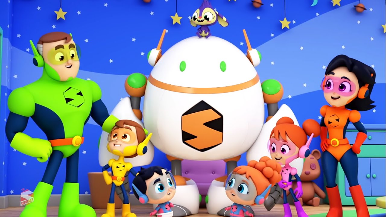 Finger Family Nursery Rhymes for Kids | Super Supremes Videos - Super ...