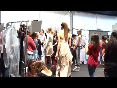 Fashion Show Backstage Changing