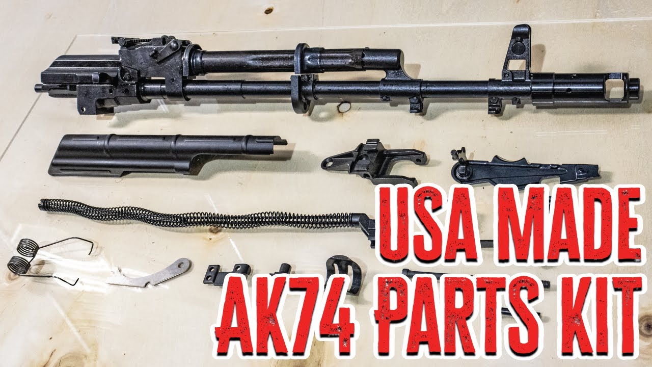 USA Made AK74 Parts Kit - YouTube