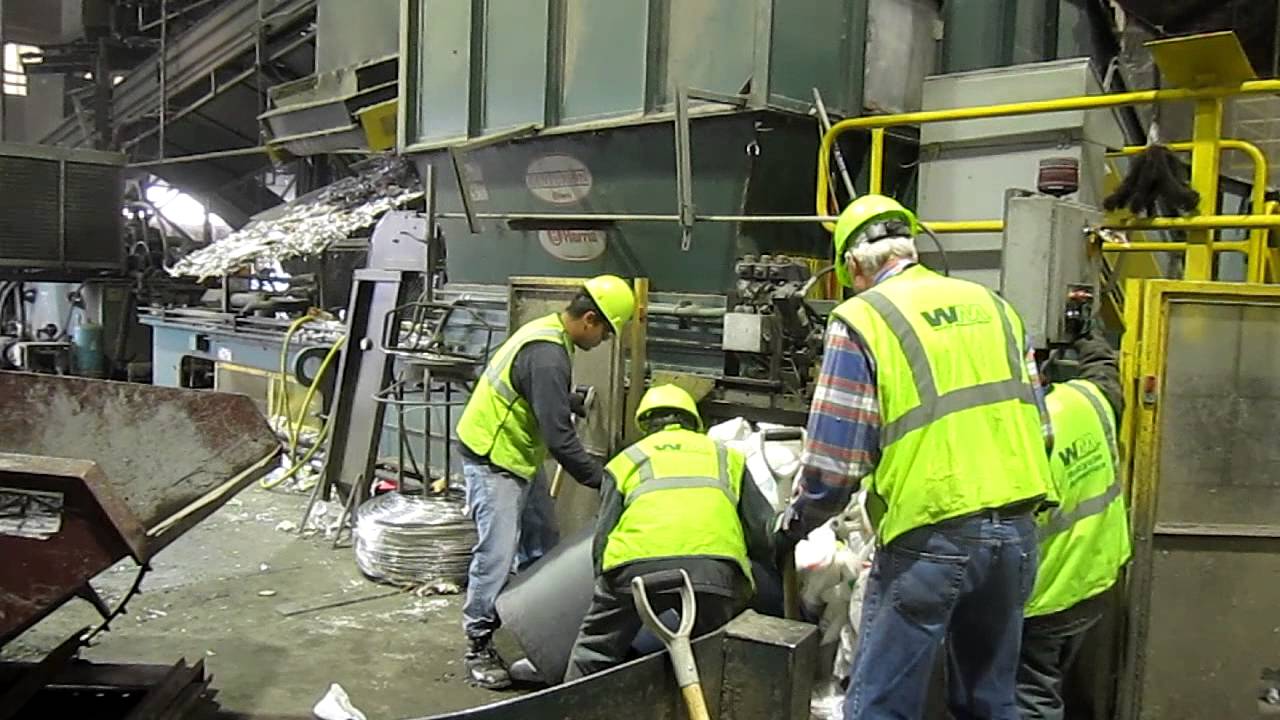 Collecting loose sample from baler - YouTube