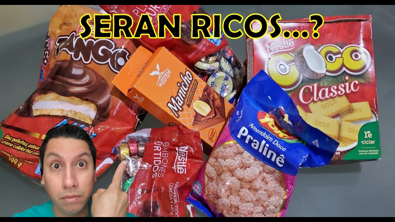 PROBÉ GOLOSINAS DE ECUADOR ||@konelrichi - YouTube