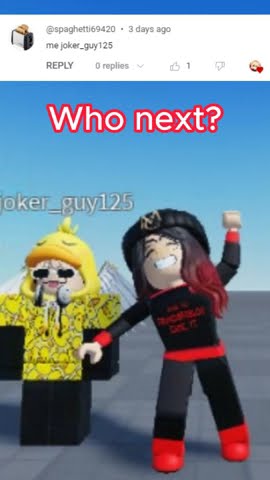 Reply to @spaghetti69420 Who next? #roblox #shorts #troll - YouTube