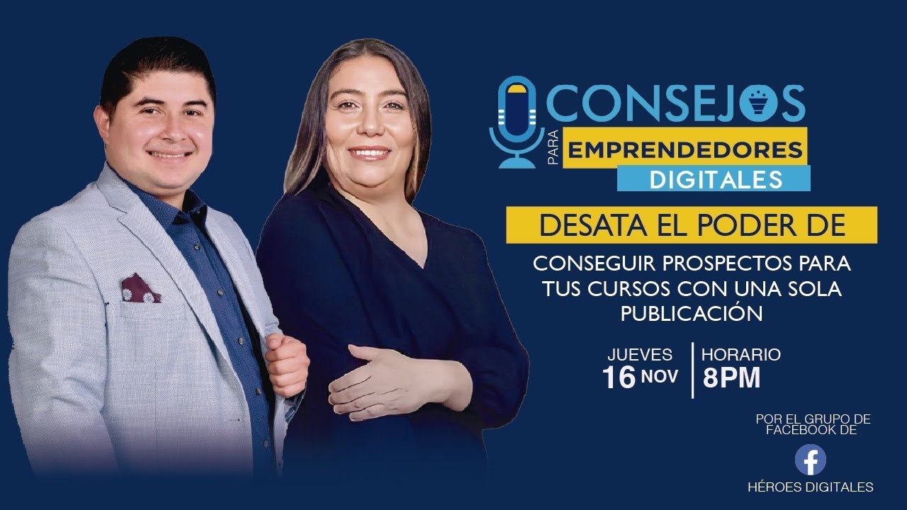 Desata el poder de conseguir prospectos para tus cursos con una sola publicación - YouTube
