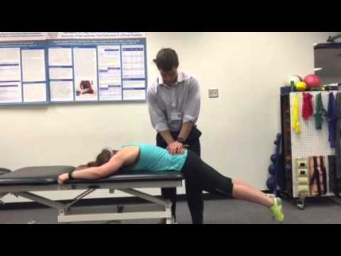Prone Instability Test - YouTube