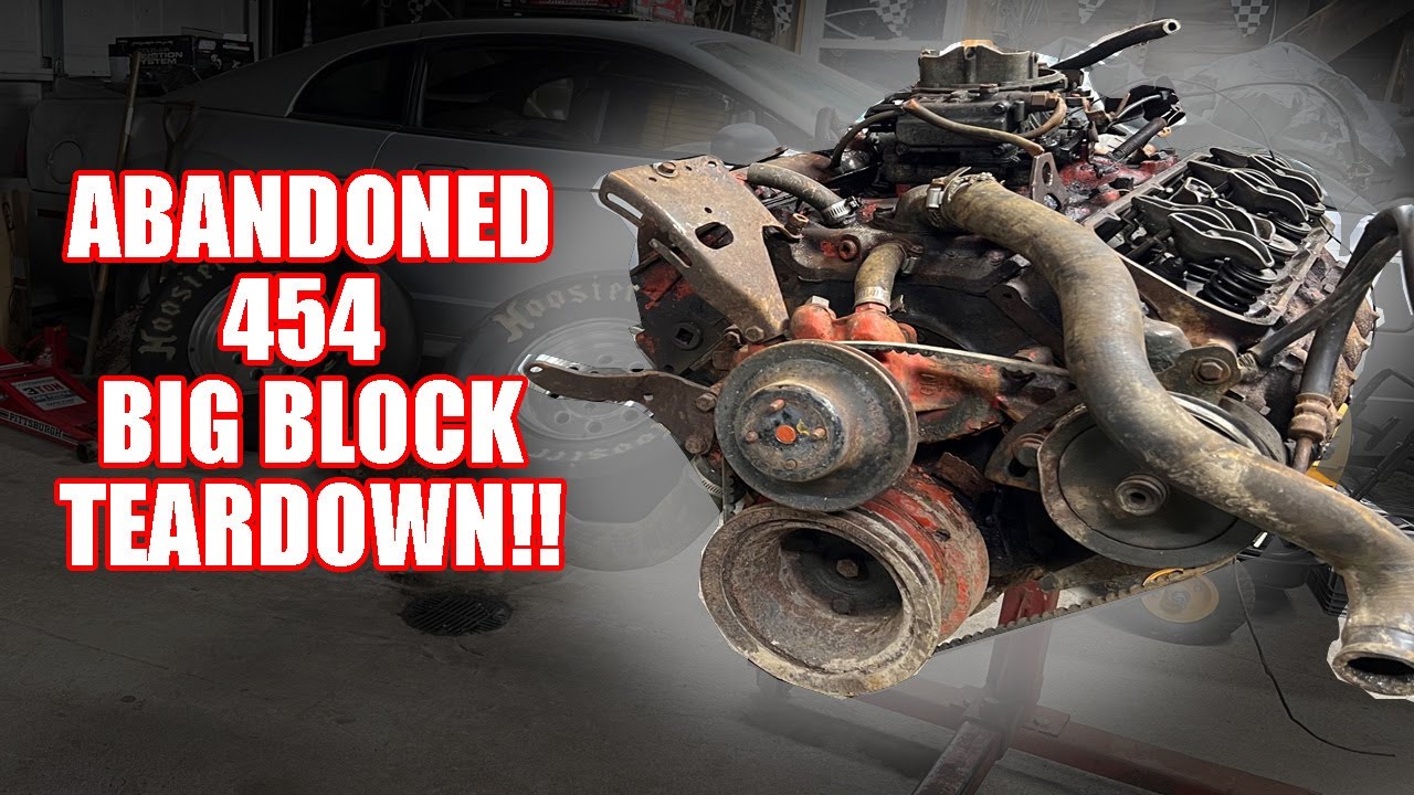 ABANDONED BIG BLOCK CHEVY TEARDOWN!! - YouTube