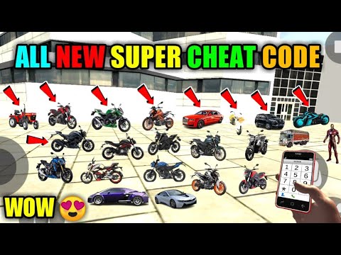 All new cheat code kya hai // lndian bikes driving 3d game // all new code//new cheat code - YouTube