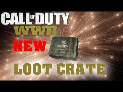Call of Duty WWII New Loot Crate - YouTube