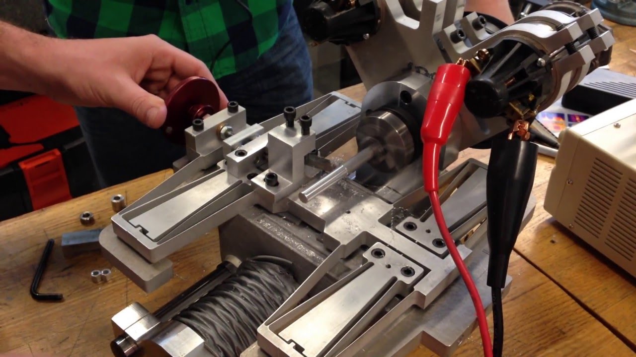 Desktop Lathe - YouTube