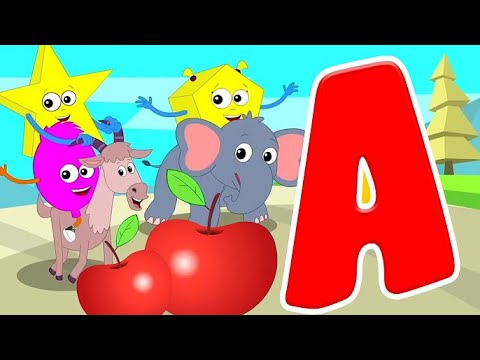 ABC Song Alphabet Song ABC for Kids + More Chacha Tv Nursery Rhymes ...