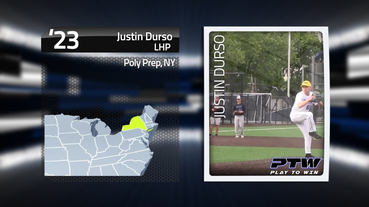 Justin Durso (Class of 2023) - PTW East Showcase 06/2022 - YouTube