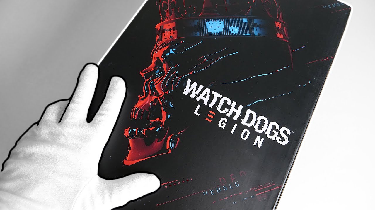 Unboxing WATCH DOGS LEGION Collector's Edition [Xbox One / Series X ...