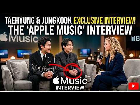 BTS TAEHYUNG & JUNGKOOK Apple Music Interview | Rare Moments & Hidden Gems 🎶