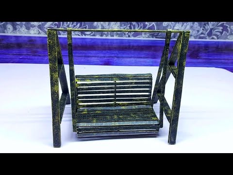 How to make a small swing chair with recycle cardboard | cardboard ...