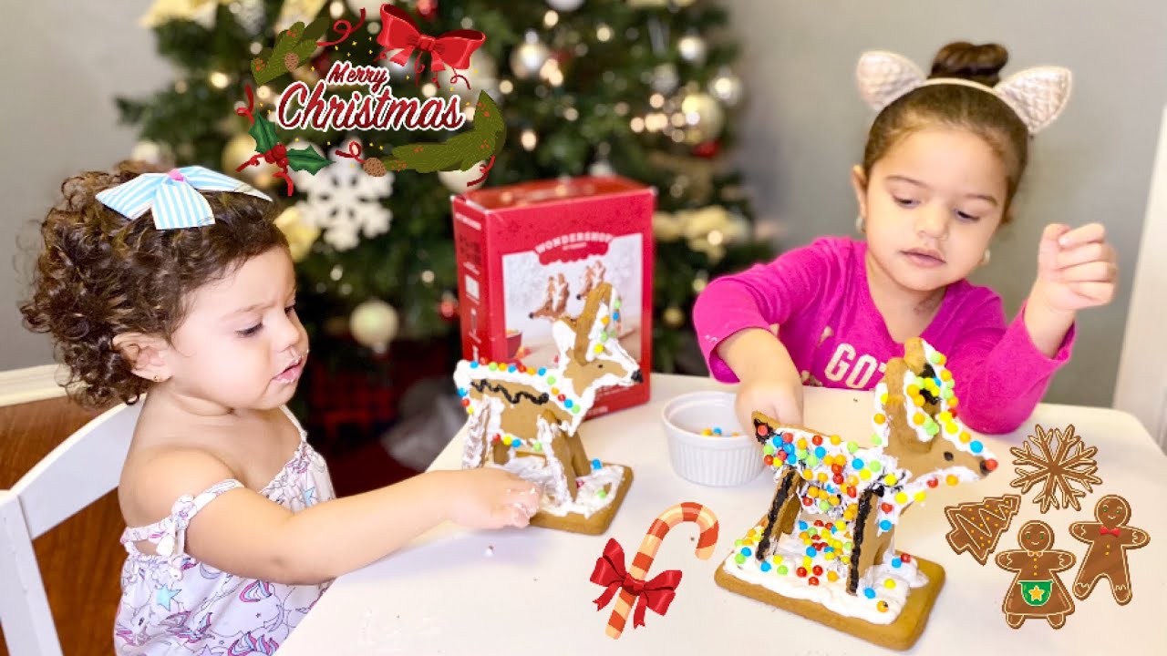 Holiday Reindeers GiNGERBREAD Cookie Kit | Wondershop at Target - YouTube