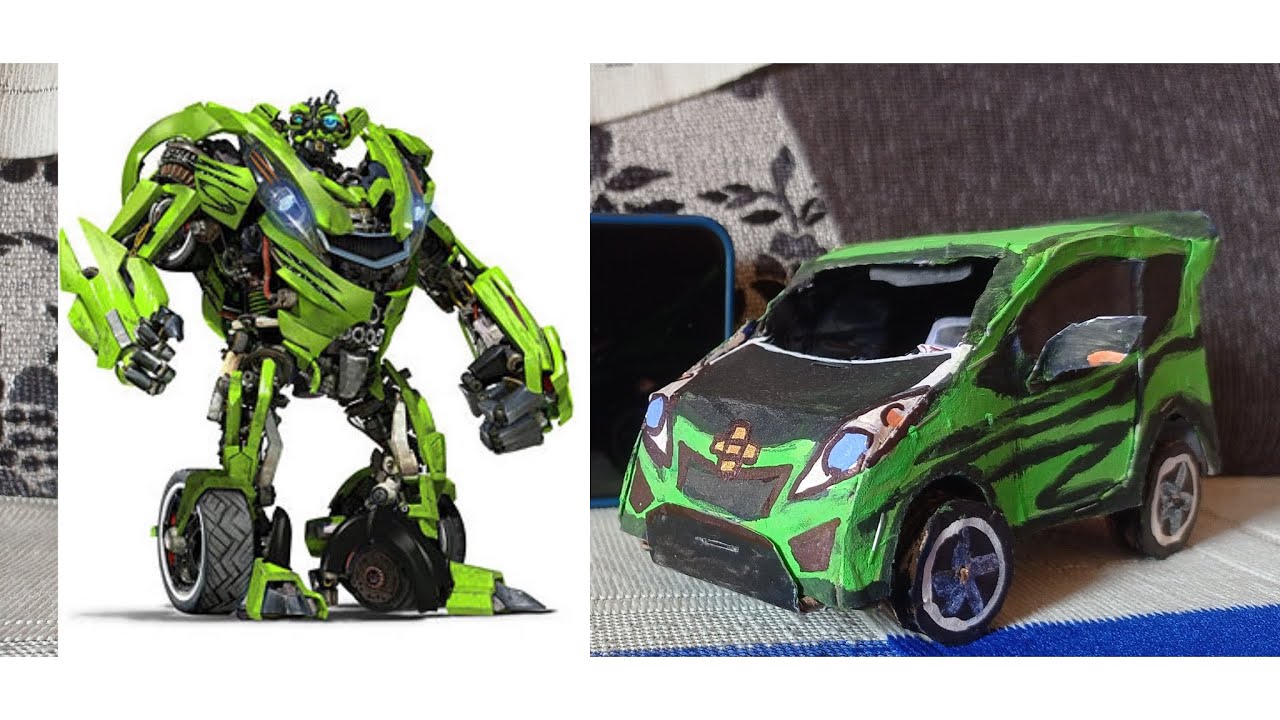 how to make for cardboard/Transformers car#Chevy Beat In Transformers ...