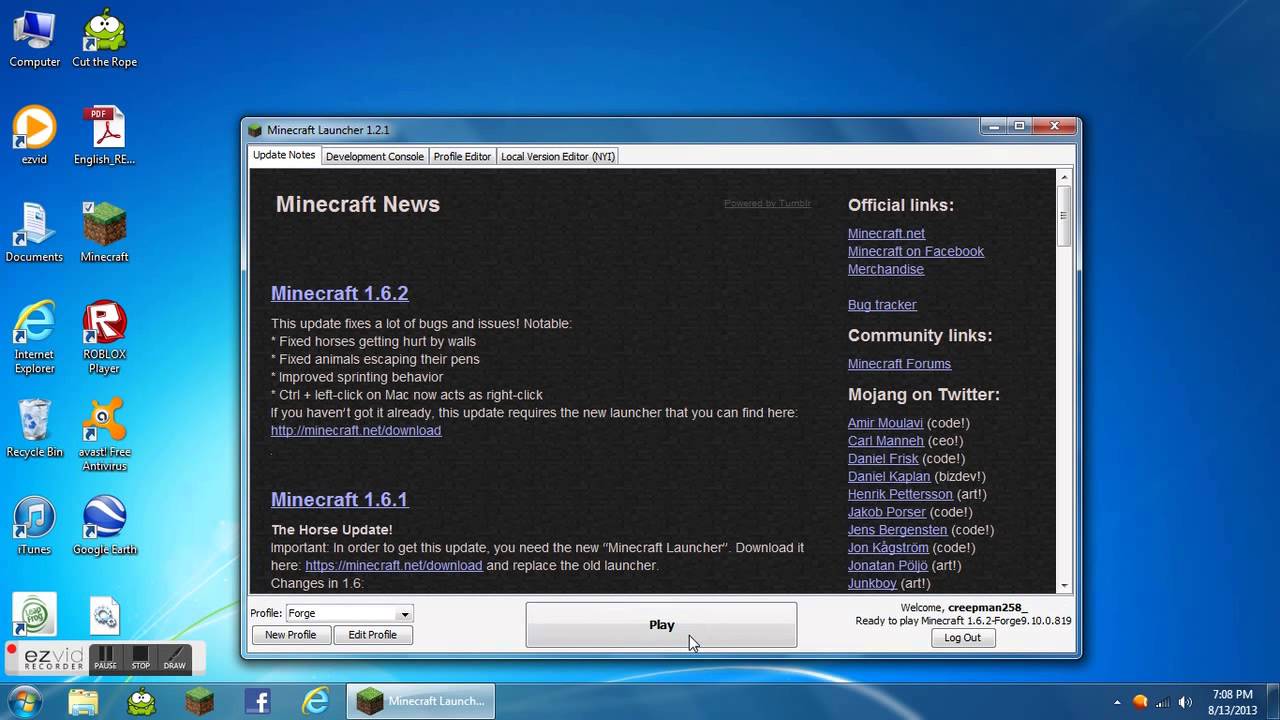Minecraft how to download and delete mods 1.6.2 - YouTube