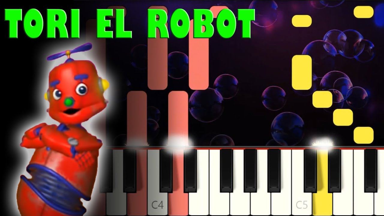 Biper y sus amigos - Tori el robot | Piano Cover | Tutorial | Karaoke ...