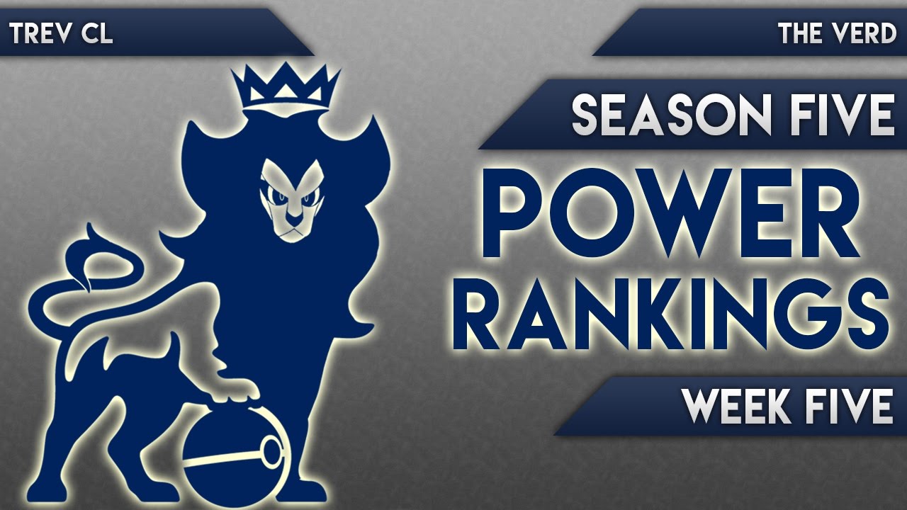 PPL D1S5 | Week Five Power Rankings - YouTube