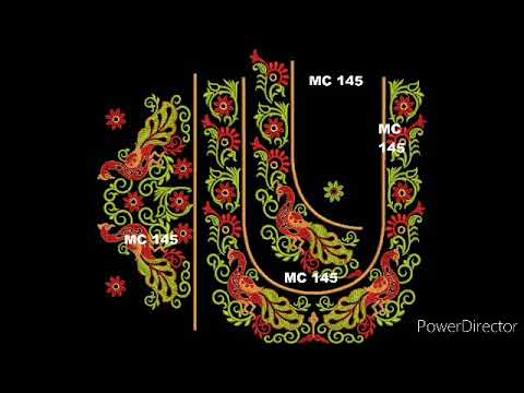 Computer embroidery designs - YouTube