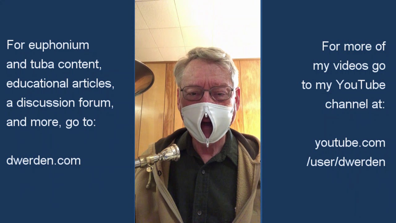 COVID-19 Brass Players Face Mask for Trumpet Horn Baritone Euphonium ...