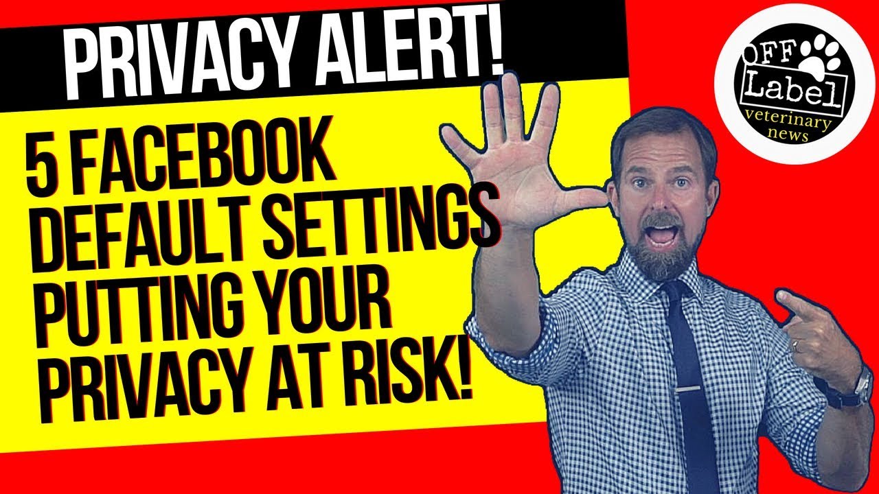 5 FACEBOOK DEFAULT SETTINGS YOU NEED TO CHANGE TODAY! - YouTube