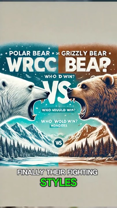 Polar Bear vs Grizzly: Who Would Win This Epic Battle?#Wildlife Wonders ...