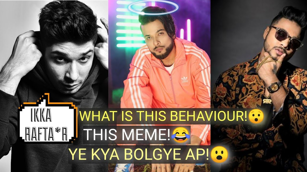 KR$NA TALKING ABOUT IKKA & RAFTAAR | KRSNA MEME | KRSNA NEW UPDATE ...
